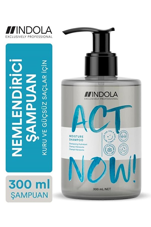 Indola Aloe Vera Extract Moisturizing Shampoo - Dry and Impotent Hair ...