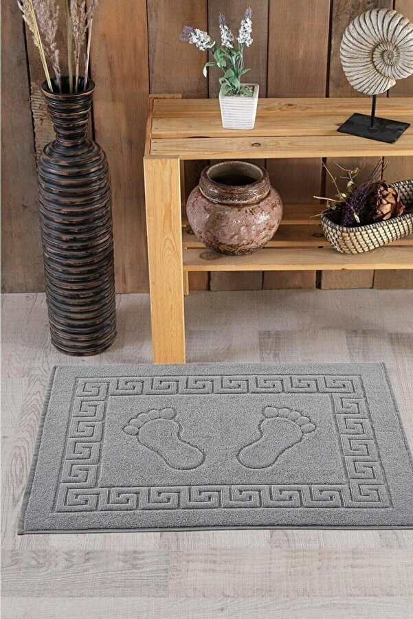 Nina Home Nina Foot Towel 1 Piece Anthracite Bath Mat - Trendyol