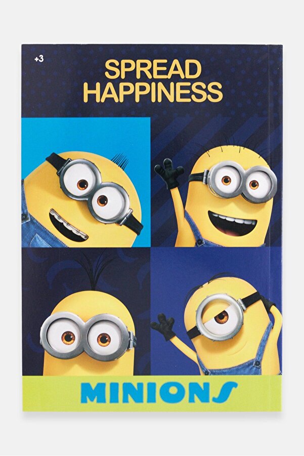 Illumination Entertainment Minions A5 Arabic Notebook, Black - Trendyol
