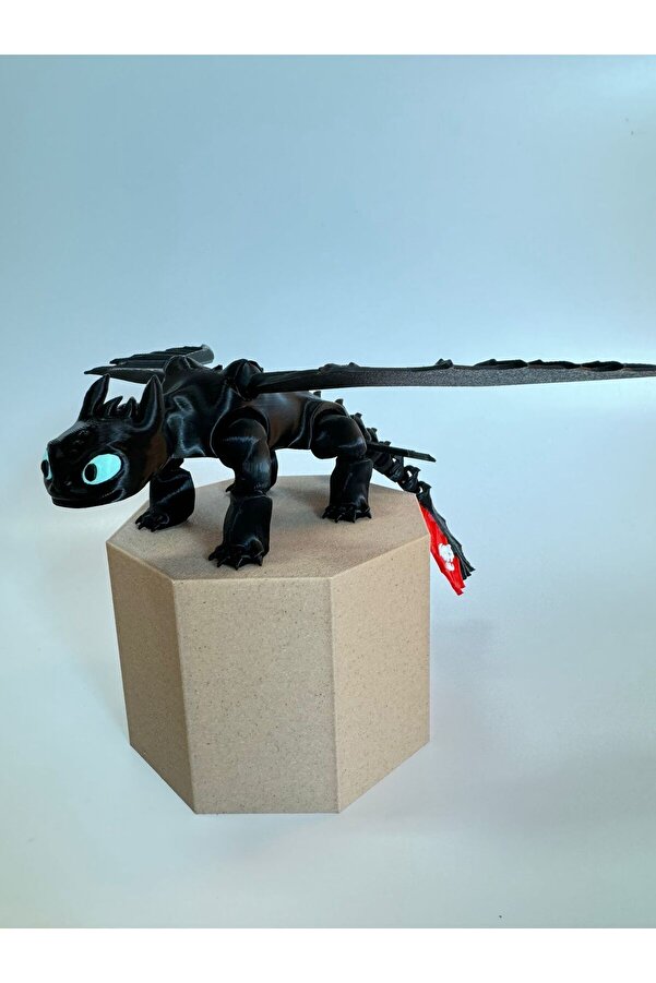 R&D Robotics 20cm Black Toothless Dragon - How to Train the Fury of the ...