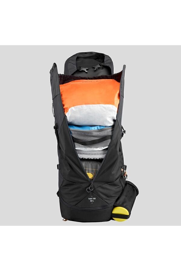 Decathlon Forclaz Men's Trekking Backpack - 50l - Mt100 Easyfit- Trendyol