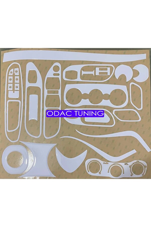 ODAC TUNING Fiat Egea Torpedo - White Sideboard, Trim and Chest ...