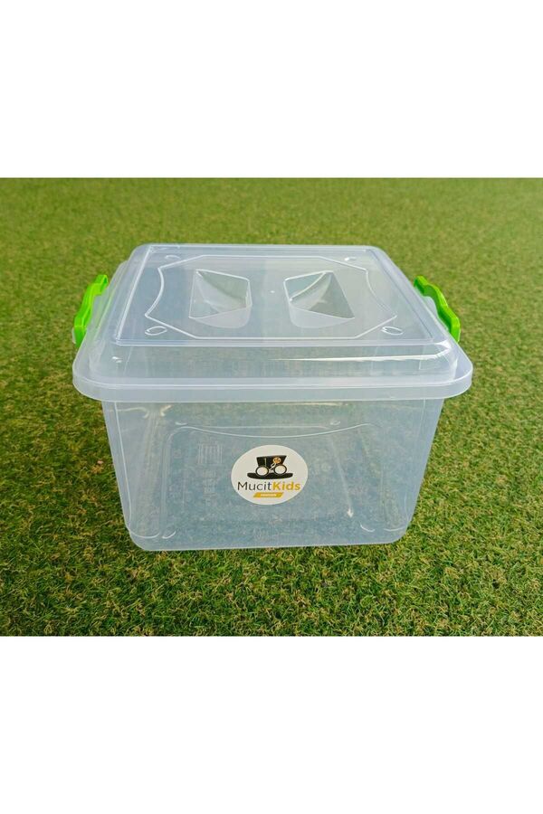 Şenyayla Plastik Transparent Plastic Locked Storage Box for Sensory ...