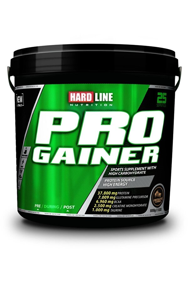 Hardline Pro Gainer 5 Kg - Chocolate Flavored Carb Powder- Trendyol