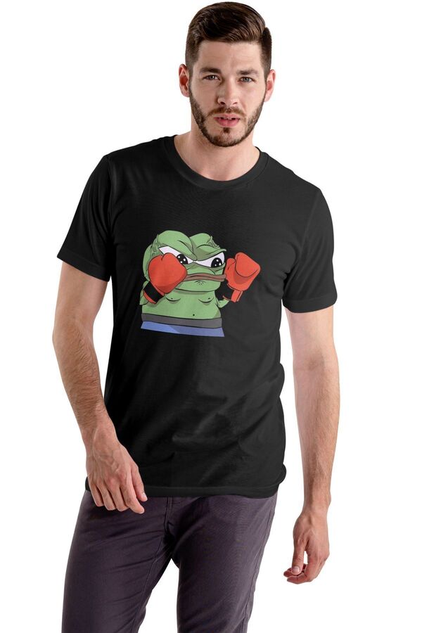 Butik Boxer Frog Pepe T-shirt Pepe Coin T-shirt - Trendyol