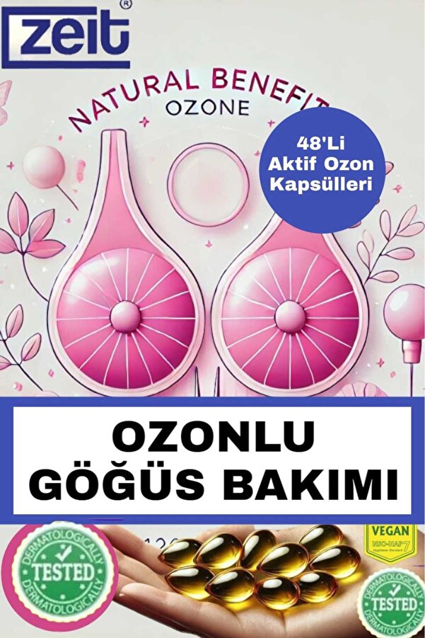 ZEİT OZON 48 Pack Repairing and Restoring Nipple Care Capsules - Ozone ...