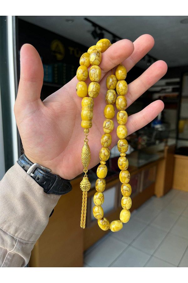 Damla Giant Size Prayer Beads Drop Amber Trendyol