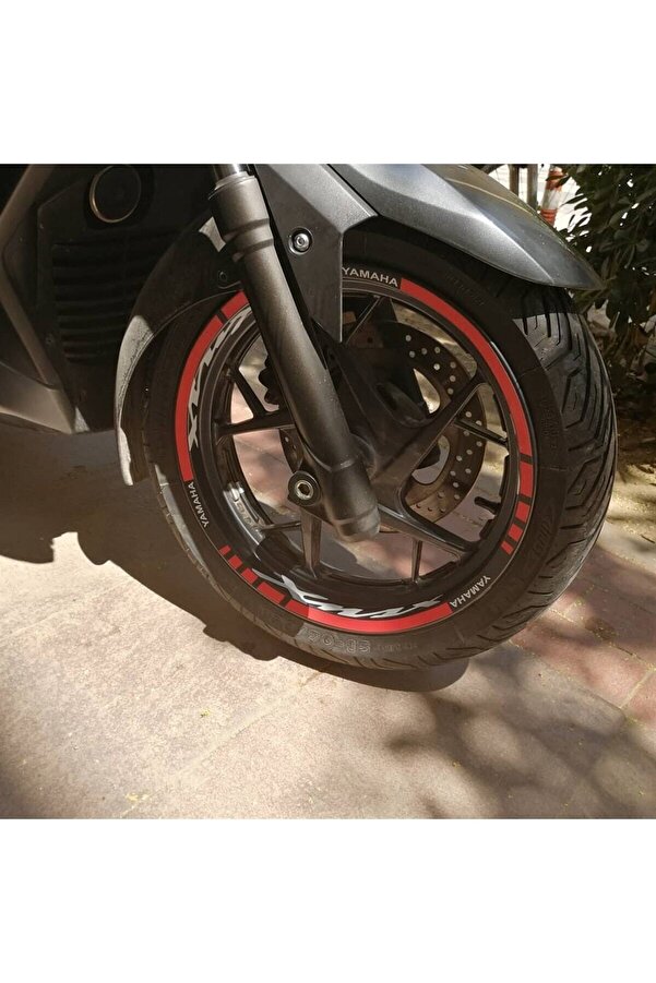 Home New Custom Motorcycle Wheel Rim Strip - Xmax Right-Left/Front-Rear ...