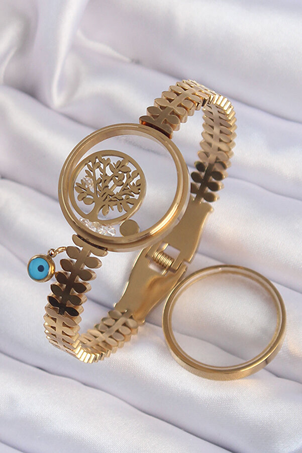 Liodoro Hepsgr 316L Special Series - Openable Handcuffs with Gold Color ...