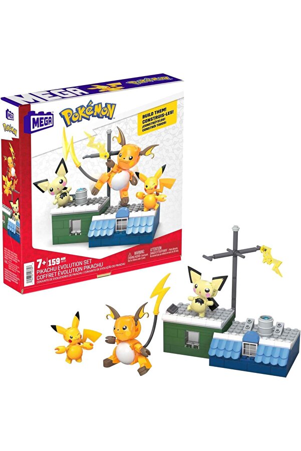 STOREMAX Modalist Brands Pokémon Pikachu Transformation Set, Toy New ...
