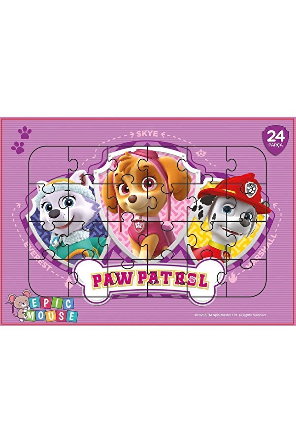Epic Mouse Paw Patrol Educational Puzzle - Beginner Level - 24 Piece ...