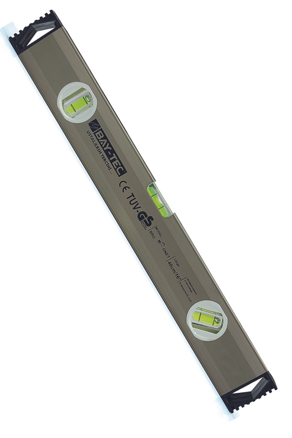 Baytec Bay-tec Spirit Level Gray with Magnet 60cm - Trendyol