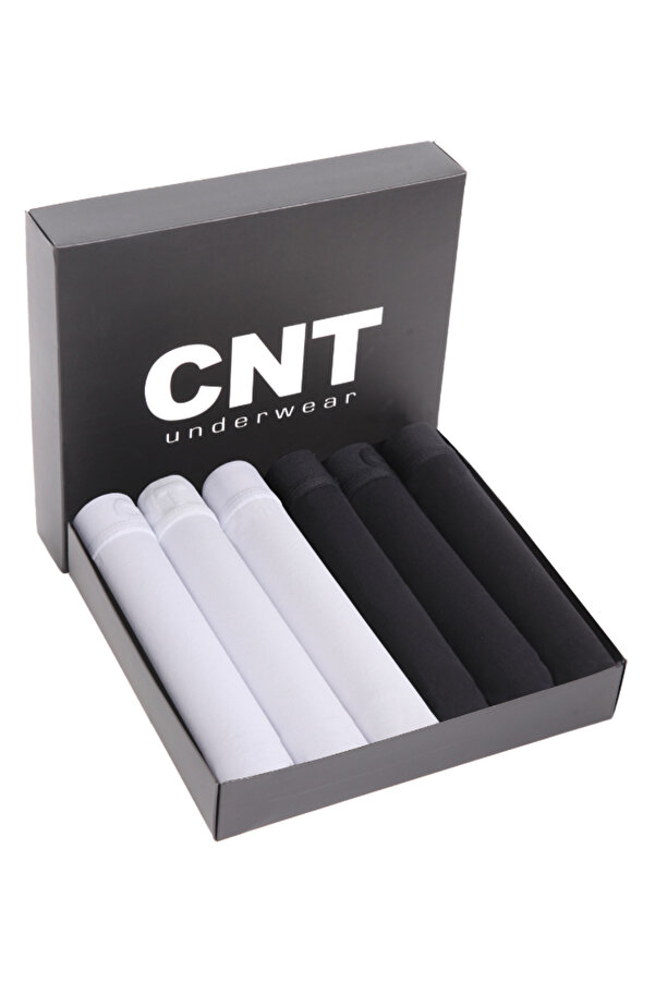 CNT Men's 6 Pieces Cotton Lycra Premium Quality Boxers in Special Box ...