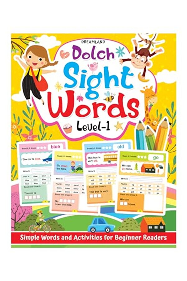 dreamland Dolch Sight Words Level 1 Simple Words And Activities For ...