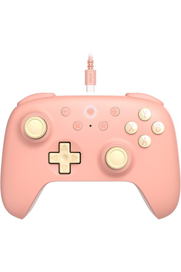 8Bitdo Ultimate 2C Pink Game Handle - Wired, Windows Pc Android, Hall ...