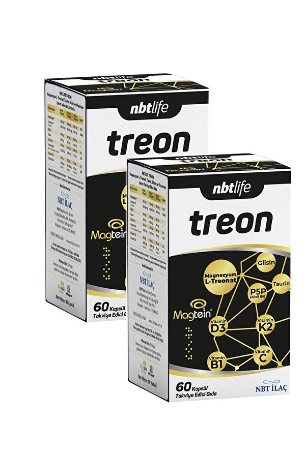 NBT Life Treon 60 Capsules - Pack of 2 - Trendyol