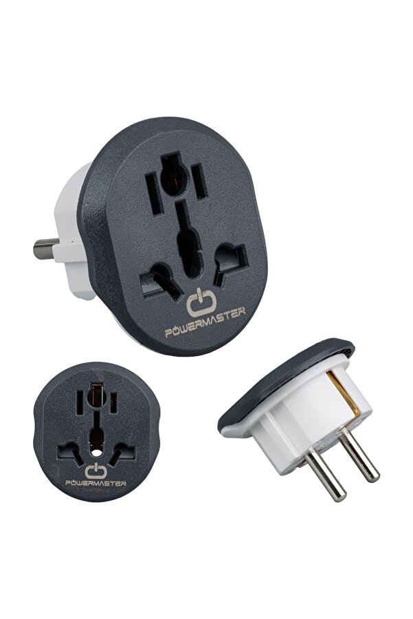 Powermaster AMERICAN ENGLISH PLUG ADAPTER CONVERTER 16A 250V NK-605K ...