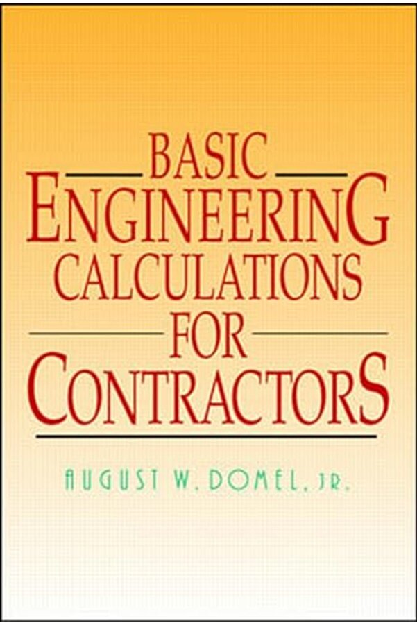 Mcgraw-Hill Basic Engineering Calculations For Contractors - Trendyol
