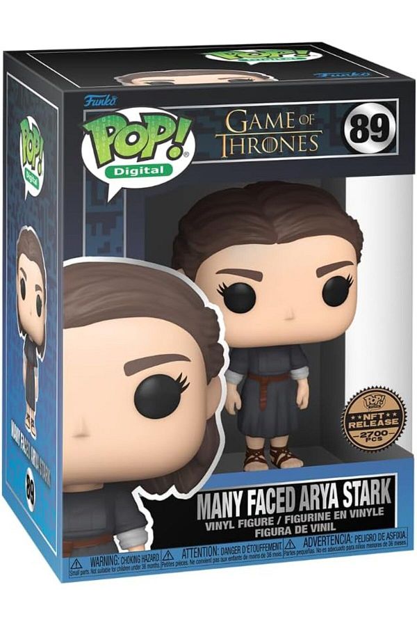Funko Game of Thrones Many Faced Arya Pop Digital Figure Nft Release 2700 with Limit Trendyol