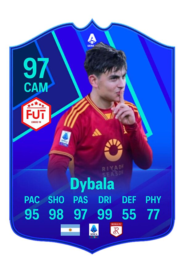 FUTCARDS Paulo Dybala Fc25 Futcard | Gaming Card - Trendyol