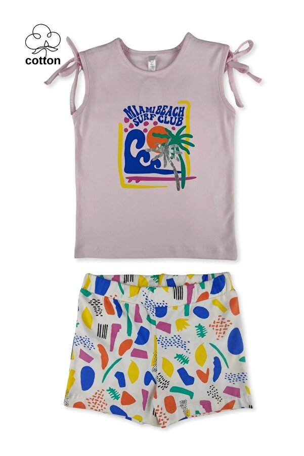 Difa Kids Litniy Komplekt Dlia Divchatok Z Shortamy Z Heometrychnym ...