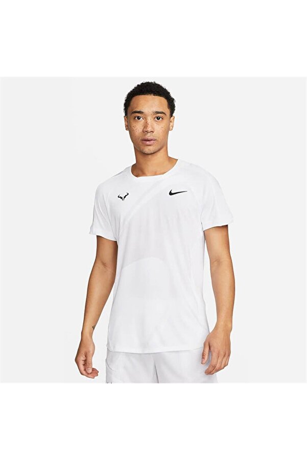 Nike Dri-Fit Adv Rafa Short Sleeve Men's Tennis t Shirt - Trendyol