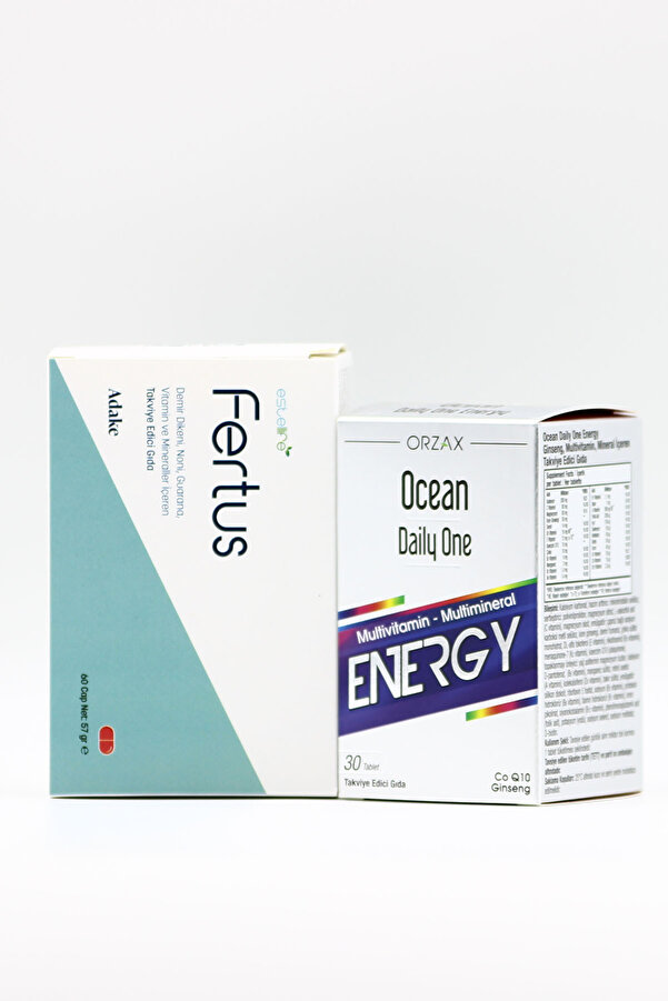 estellife Fertus Multivitamin 60 Capsules Ocean Daily One 30 Tablets ...