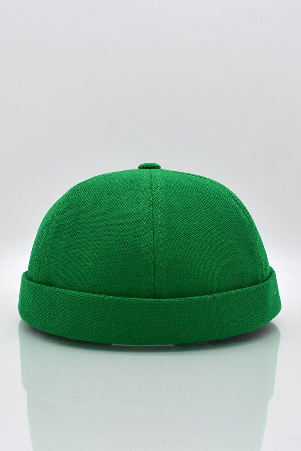 Külah Women's Hipster Folding Cap Green Docker Hat - Trendyol