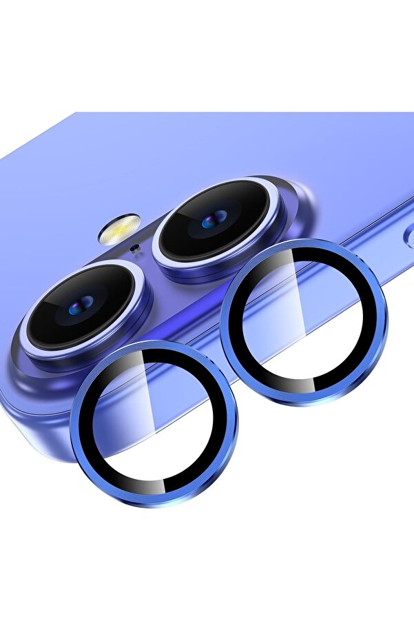 STOREMAX Urz 16 Plus iPhone 16 Camera Lens Protective Ring Set - Blue Urzmrkt 868716 - Trendyol