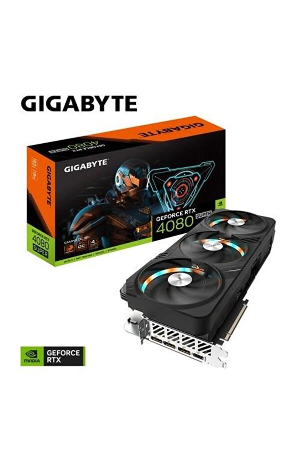 Gigabyte 16Gb Rtx4080 Super Gaming Gv-N408Sgamoc-16Gd Gddr6X Pcıe 4.0 ...