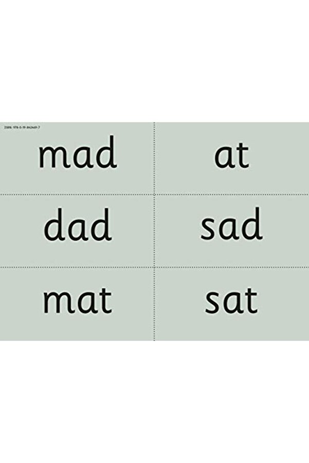 OXFORD UNIVERSITY PRESS Read Write Inc Phonics Nursery Green Word Cards ...