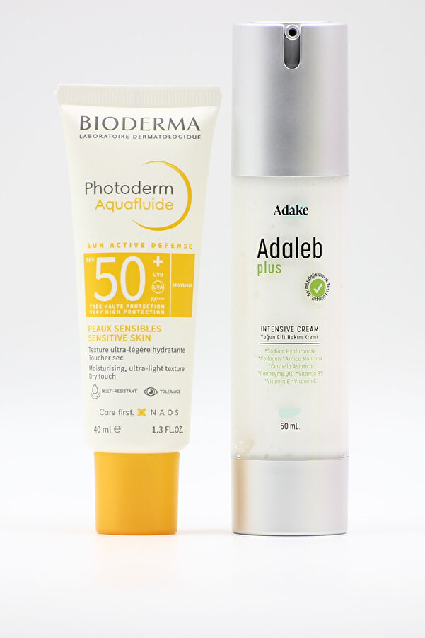 Bioderma Photoderm Aquafluide Spf 50+ Adake Adaleb Plus Cream Set ...