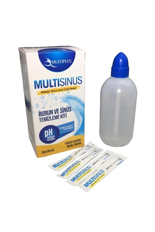 Multiplus Multi Sine Rinse Nose and Sinus Cleaning Kit (Multisinus ...