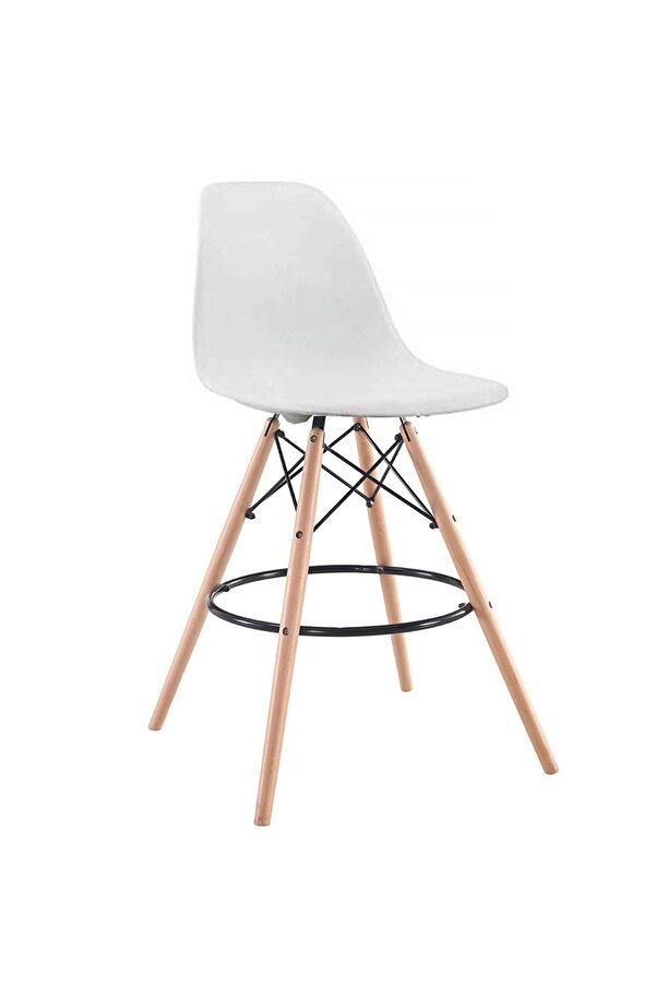 Mahmayi Ultimate Eames Style DSW Bar Stool-White- Trendyol