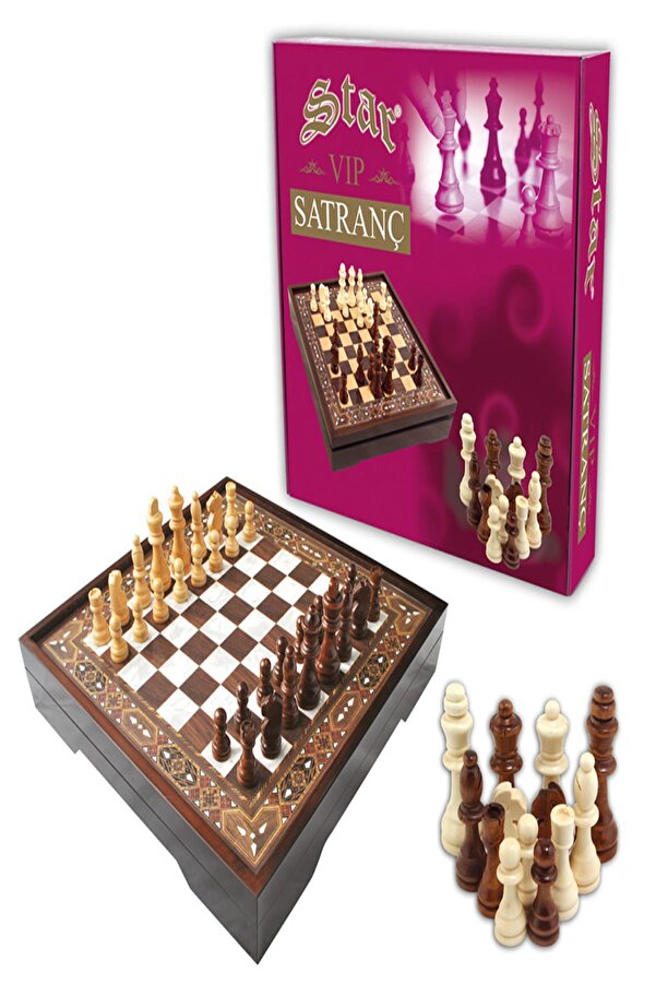 MMB Boutique Star1050446 Vip Chess Set - Pearl Large - Trendyol
