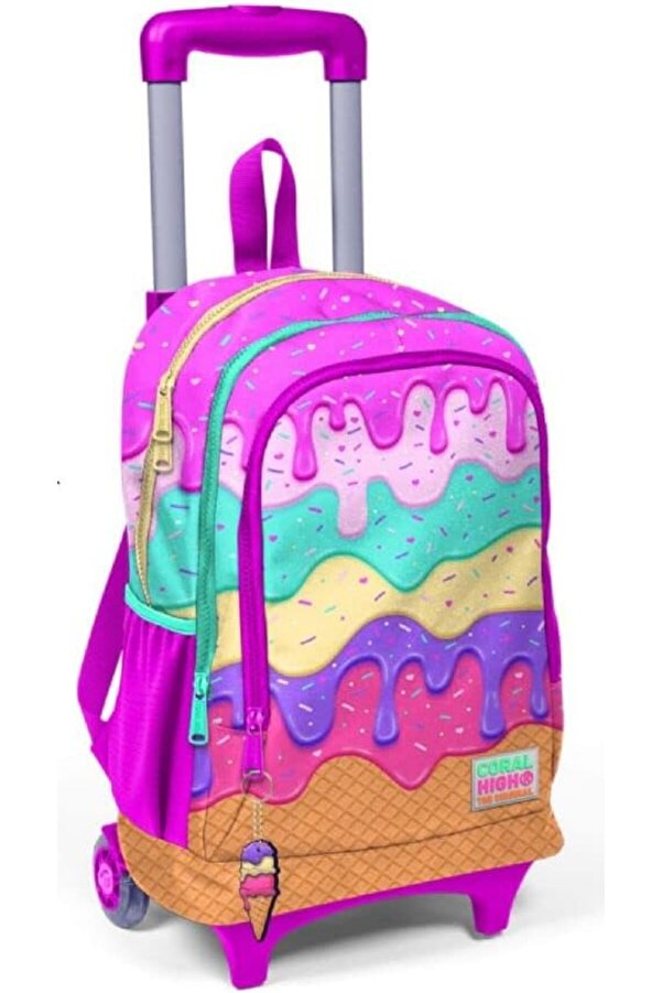 STOREMAX Bydx High Lighted Girls' Ice Cream Squeegee School and Travel ...