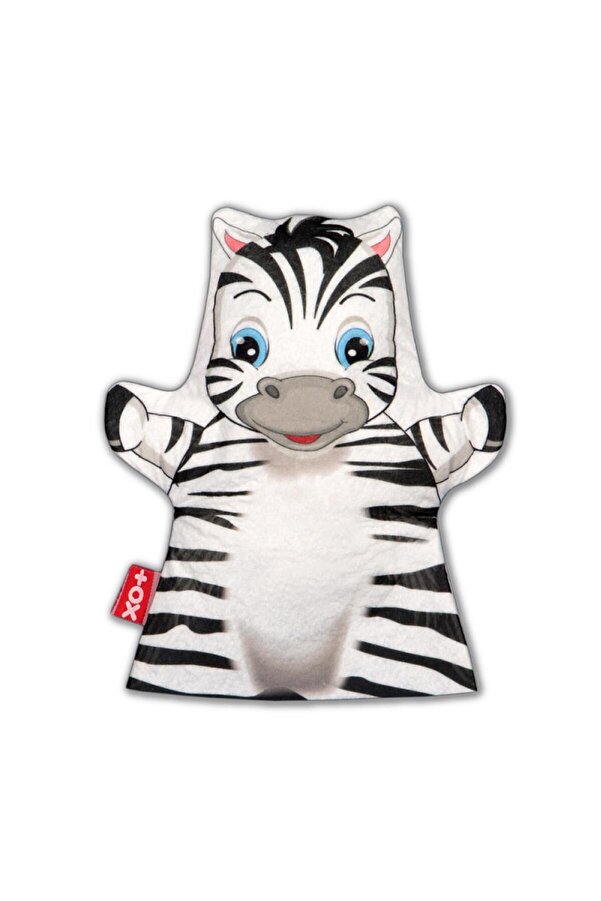 Edseel Zebra Wild Animals Felt Hand Puppet - Trendyol