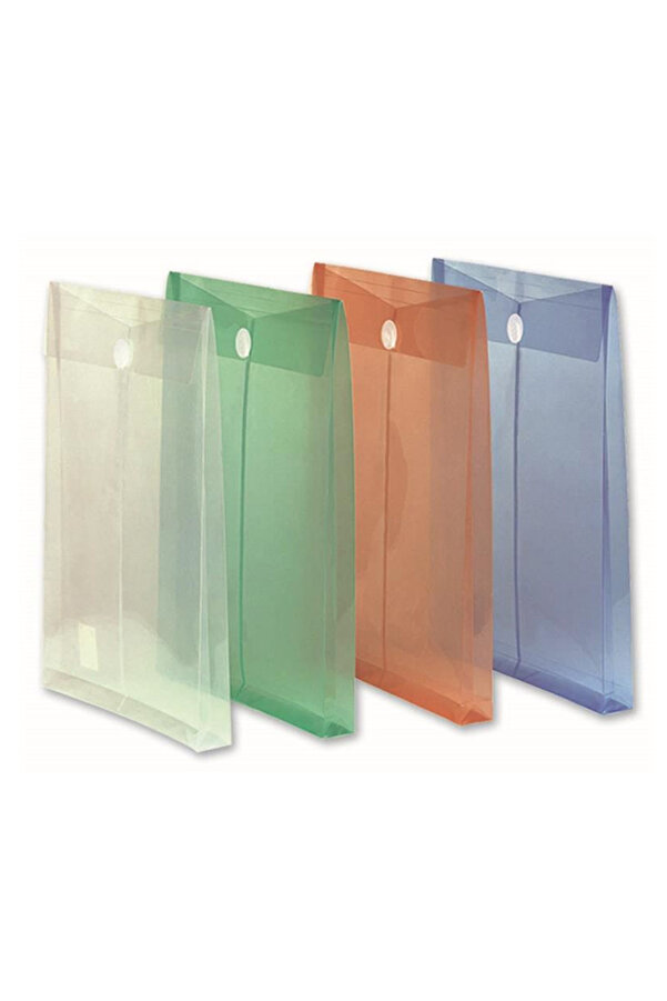 fermershop Comix A4 F118A - Velcro Plastic Envelope File - Trendyol