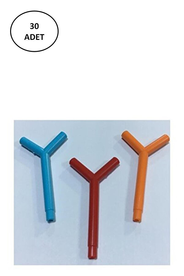 onixe 30 Pieces of Mission Plastic Y Pipe - Trendyol