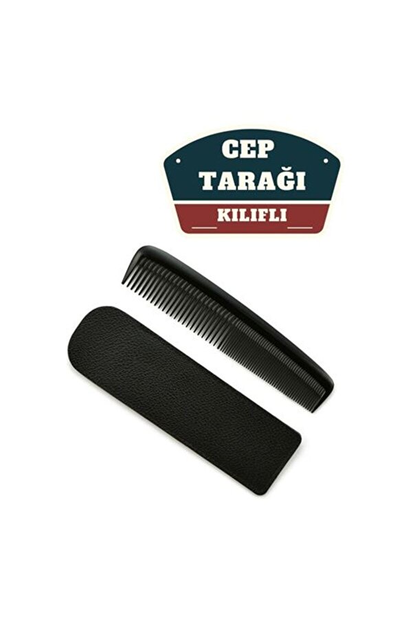 AYKAN Rodeo Carbon Pocket Comb with Sheath - Ayk2117-2119 - Trendyol