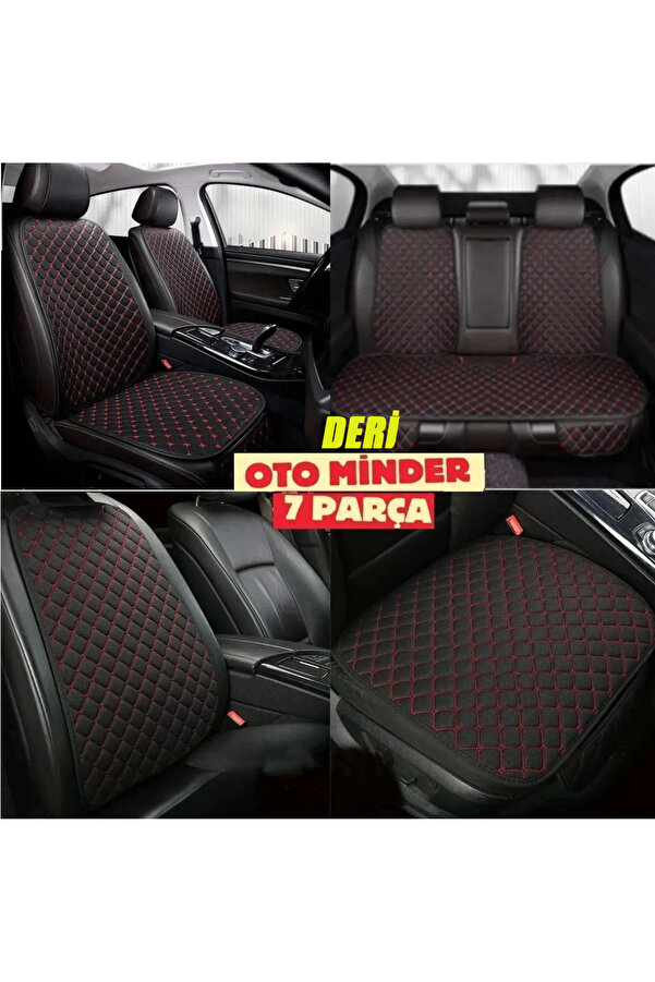 NAZ OTO Kia Ceed 7-Piece Leather Seat Cushion - Front and Rear Seat ...