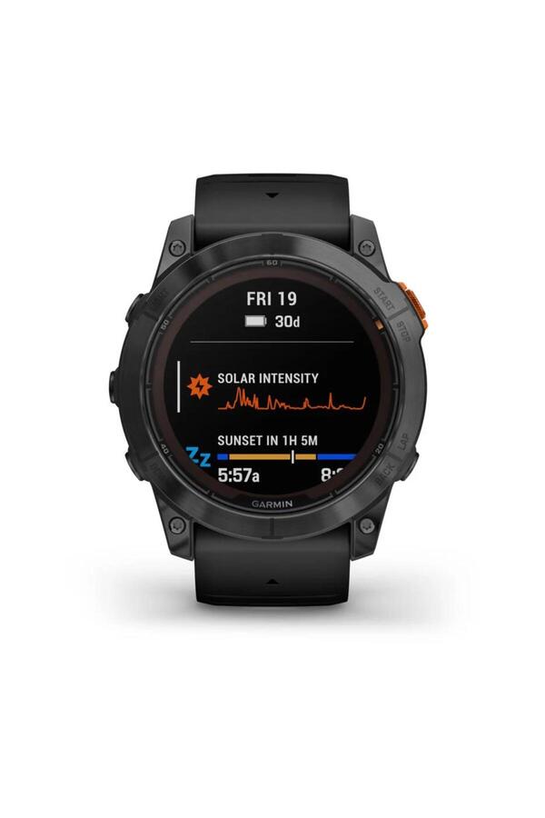 Garmin GARMIN FENIX 7X PRO - SOLAR EDITION- SLATE GRAY WITH BLACK BAND ...