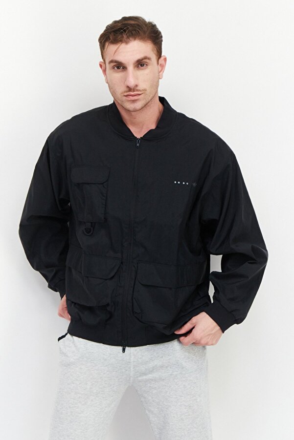Adidas Men Sportswear Fit Training Jacket Black - Trendyol