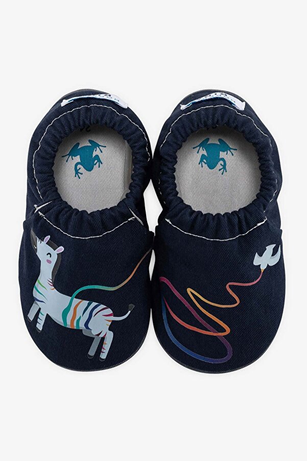 HOPFRÖG Tiffany Hyper Navy Blue - Smart Barefoot Booties- Trendyol