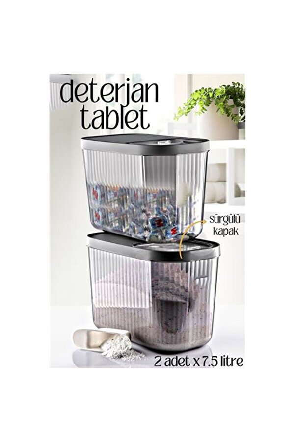 robotrend Xform1 Multibox Detergent Tablet Box Sliding Lid 7.5 Liter 2 ...