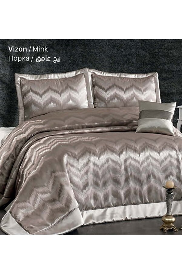 Güzide Armada Mink - Classic Double Bedspread - Trendyol