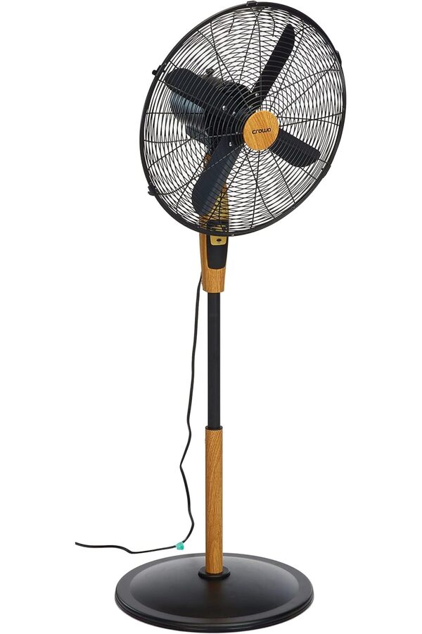 CROWNLINE SF-291 16 Inch Stand Fan , 4-Metal blades with Remote - Trendyol