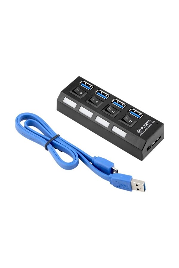 Forzacase 4 Port USB 3.0 Lighted Buttoned Multiplier Hub Switch - Fc800 ...