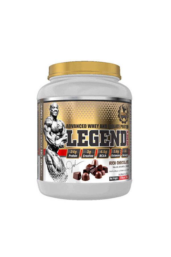 DEXTER JACKSON Legend Whey Protein, Rich Milk Chocolate, 5 LB - Trendyol