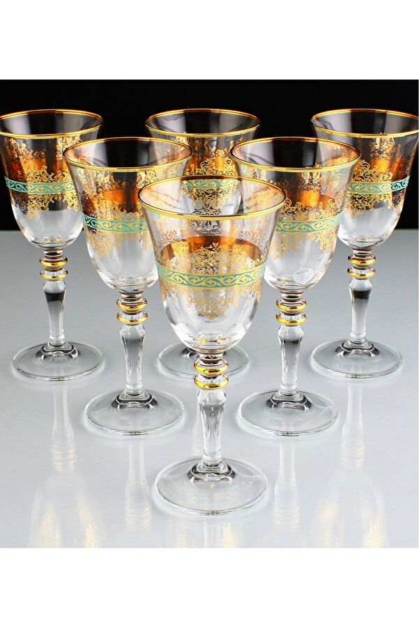 Ceet Markets 3-Piece Glass with Foot Royaleks-Smg09122 - Trendyol